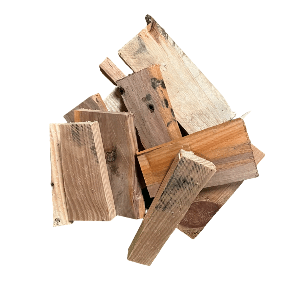 Barrow bag of waste wood - Staffordshire Kindling Supplies